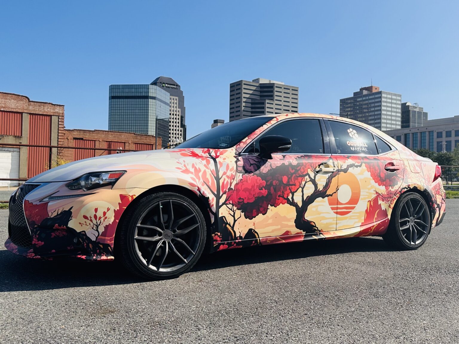 Commercial Car Wrap for Business | Oddball Branding